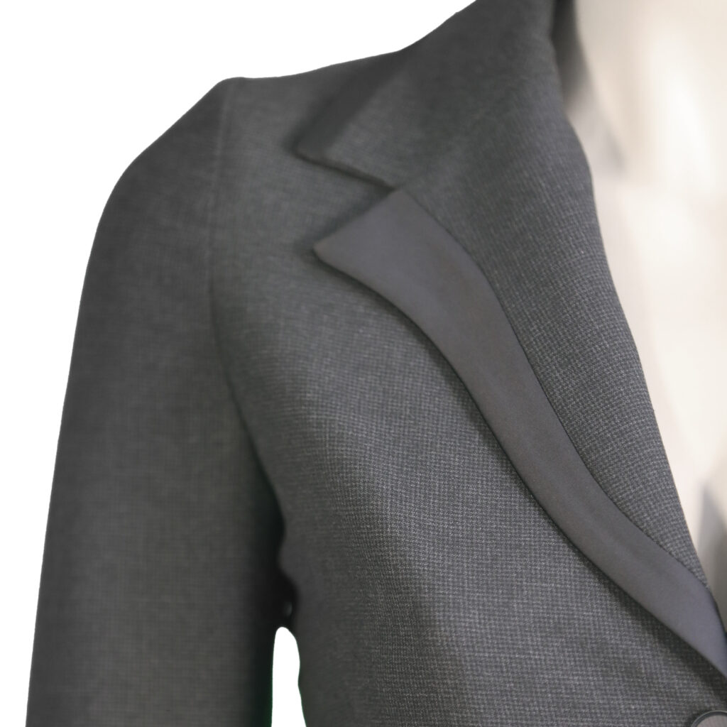 خرید و قیمت مانتو شلوار اداری پیردوپل یقه ساتن دار از فروشگاه ماهپار